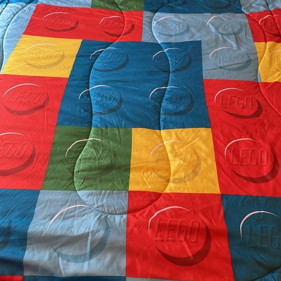 Lego | Other | Lego Twin Size Reversible Comforter 2 Brick Designs Bold ...